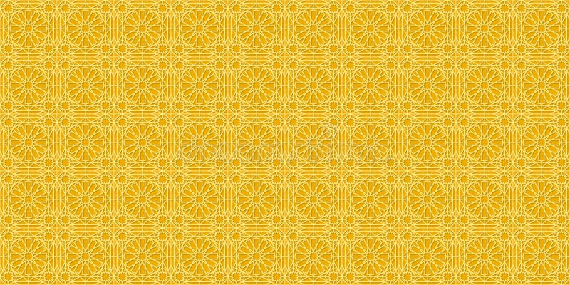 Islamic golden pattern 14 stock vector. Illustration of backdrop ...