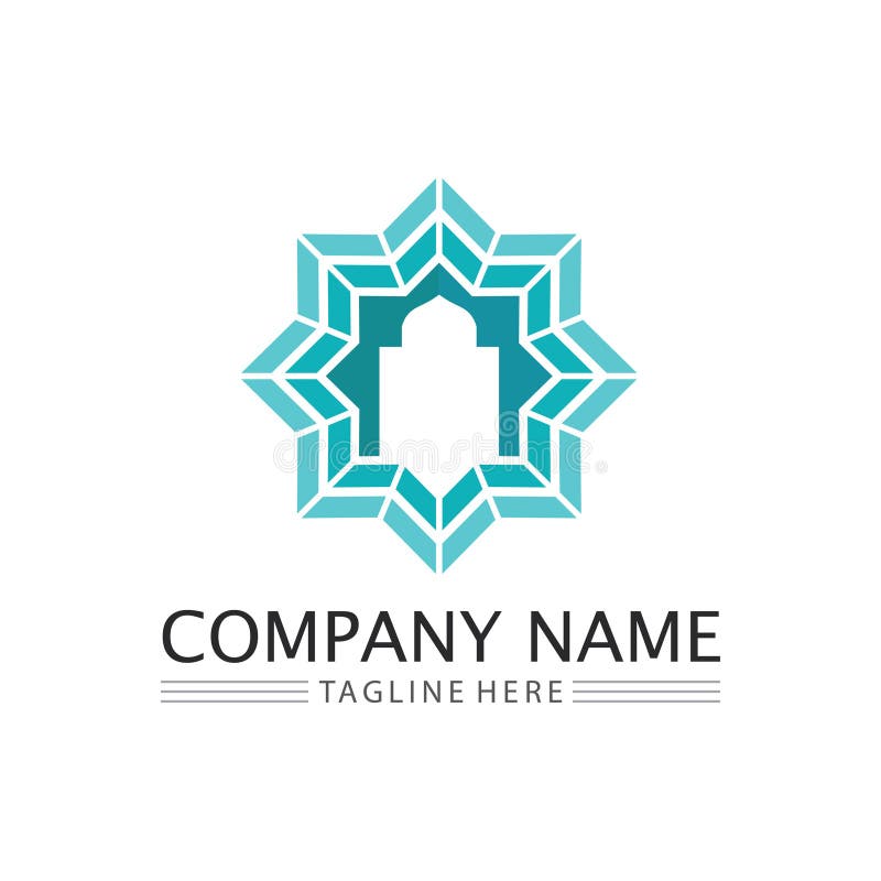 Islamic Icon and Ramadhan Logo Design Vector Graphic Sign Stock Vector ...