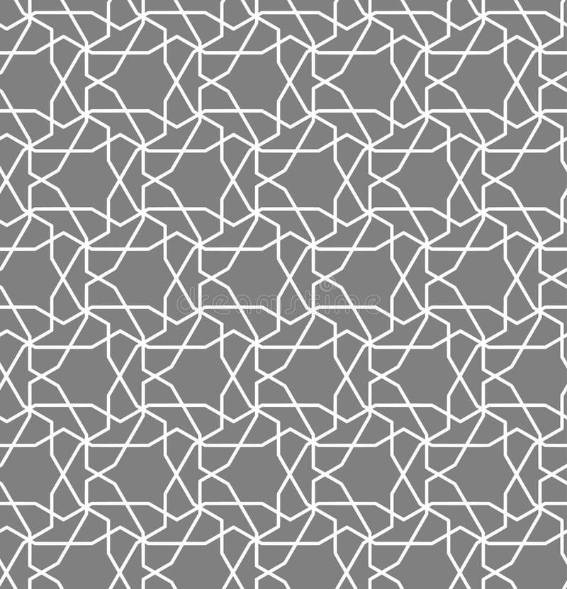 Islamic Inspired Seamless Pattern Vector Stock Vector - Illustration of ...