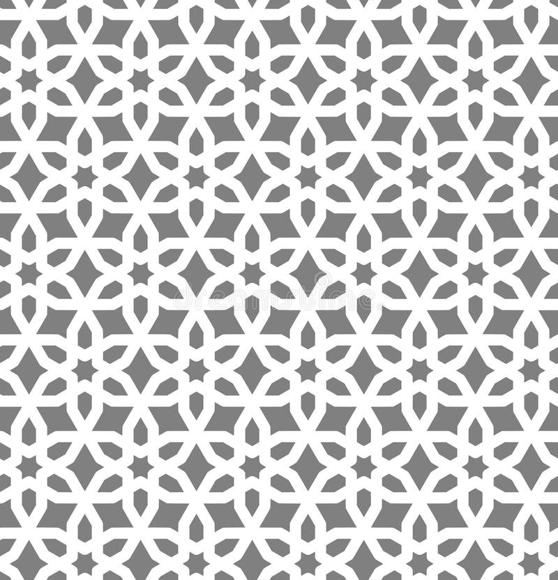 Islamic Inspired Seamless Pattern Vector Stock Vector - Illustration of ...