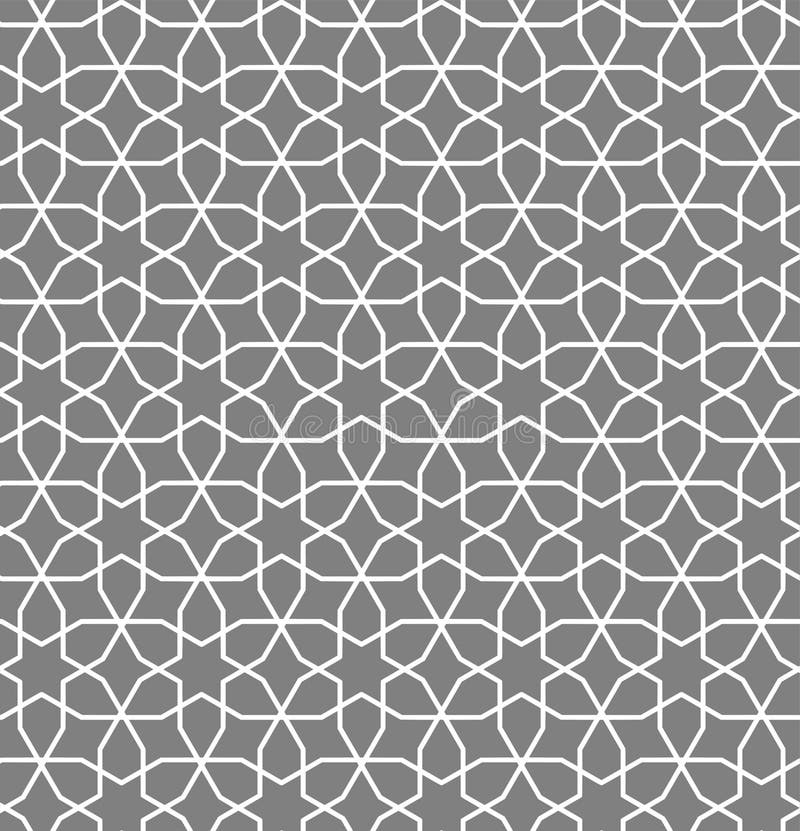 Islamic Inspired Seamless Pattern Vector Stock Vector - Illustration of ...