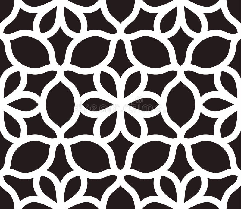 Islamic Inspired Seamless Pattern Vector Stock Vector - Illustration of ...