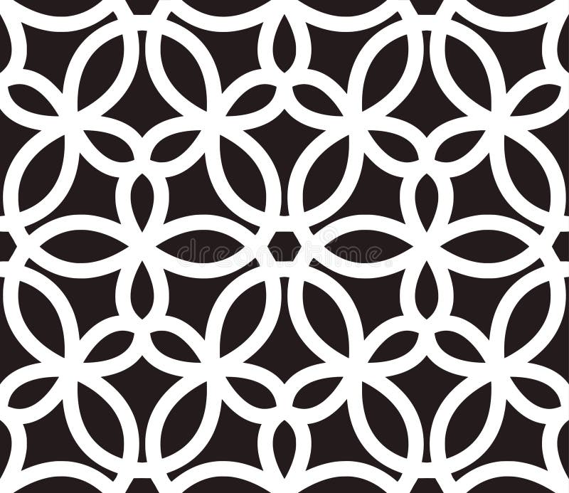 Islamic Inspired Seamless Pattern Vector Stock Vector - Illustration of ...