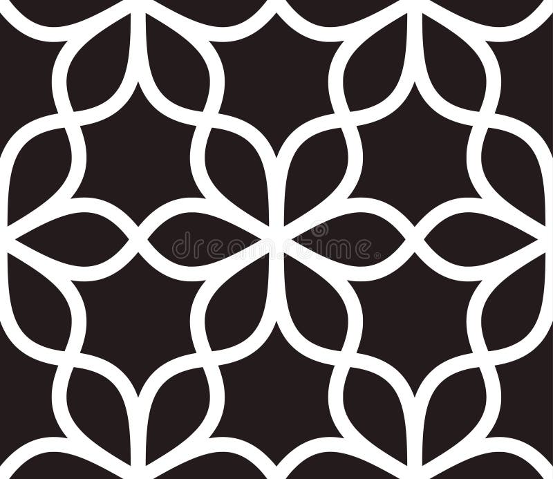 Islamic Inspired Seamless Pattern Vector Stock Vector - Illustration of ...