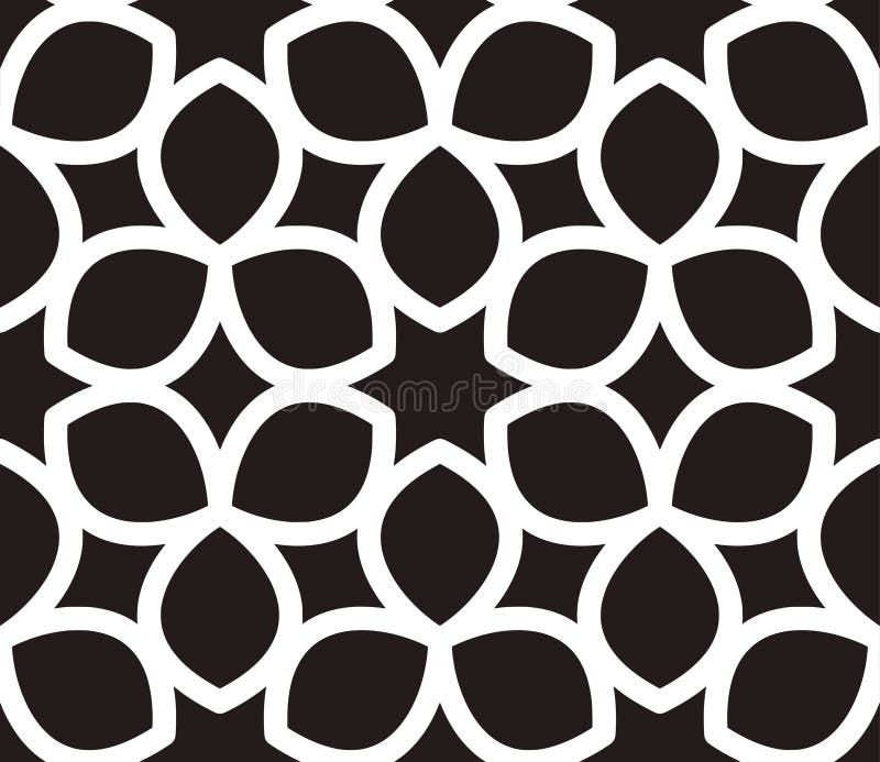Islamic Inspired Seamless Pattern Vector Stock Vector - Illustration of ...
