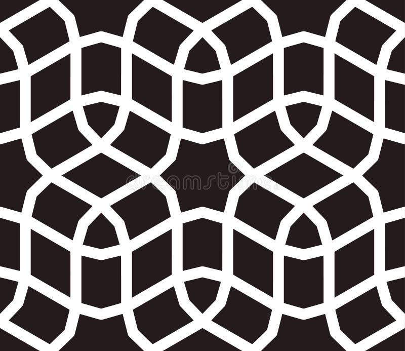 Islamic Inspired Seamless Pattern Vector Stock Vector - Illustration of ...