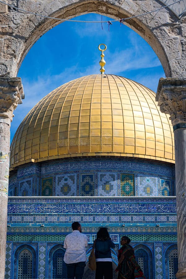 Islamic Landmarks in Old Jerusalem Editorial Photo - Image of beautiful ...