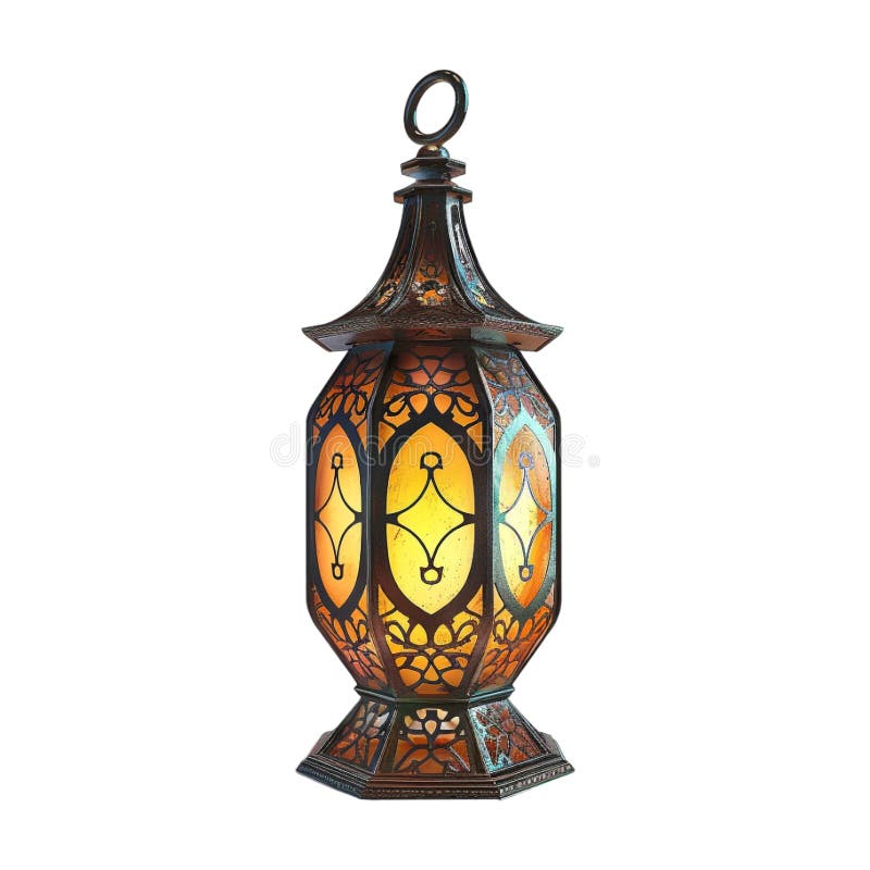Islamic Lantern on Transparent Background - Ai Generated Stock ...