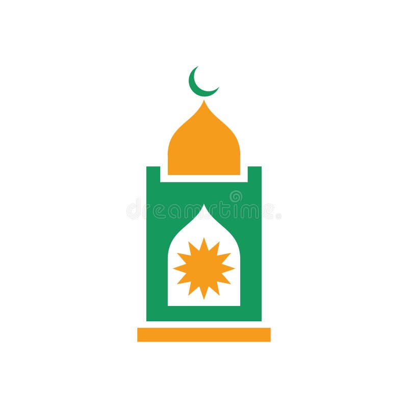 Islamic lanterns icon stock vector. Illustration of lamp - 305838671
