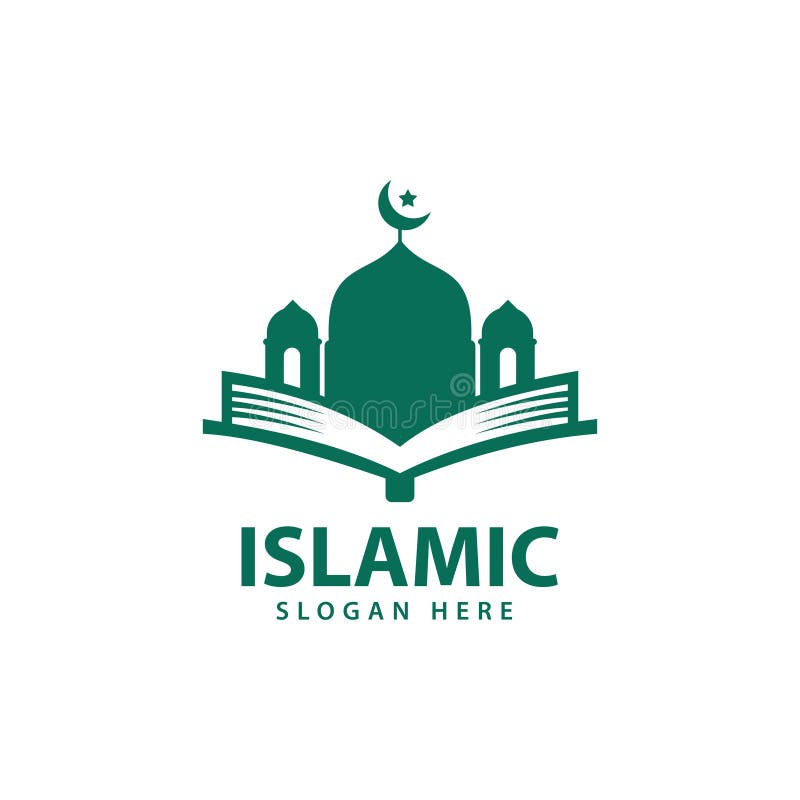 Islamic Logo Design Vector, Template Icon Illustration. Stock Vector ...