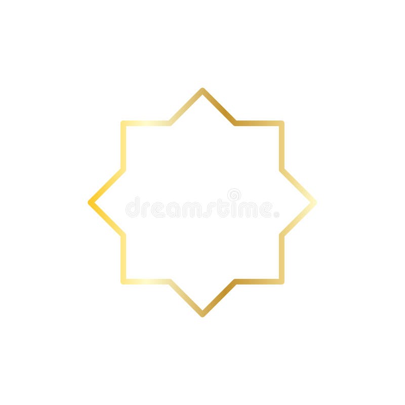 Islamic Logo and Symbol. Mosque Frame Vector Illustration Stock Vector ...