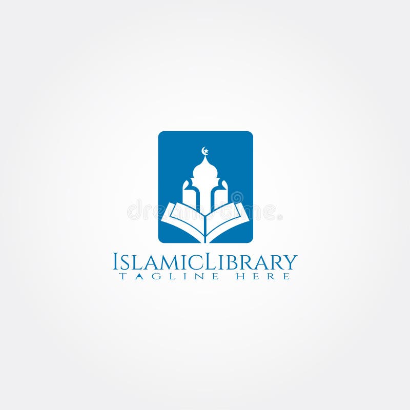 Islamic Logo Template,mosque and Quran Icon Combination ,illustration ...