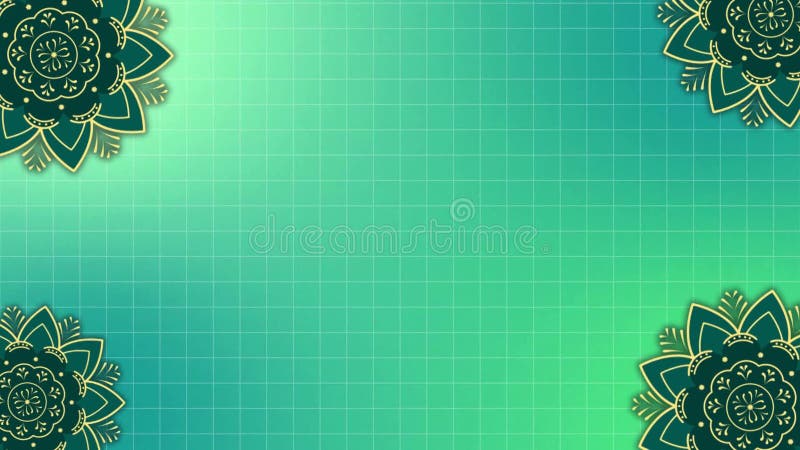 Islamic Mandala Rotate with Unique Background Stock Footage - Video of ...