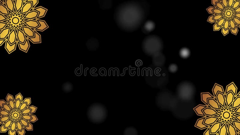 Islamic Mandala Rotate with Unique Background Stock Footage - Video of ...