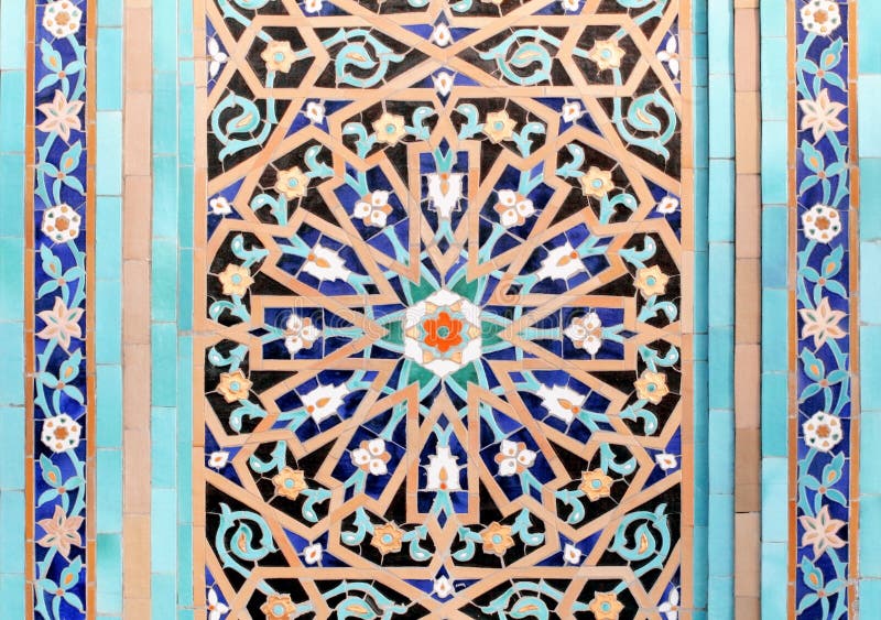 Islamic mosaic-4 stock image. Image of decor, metal, mohammad - 574041