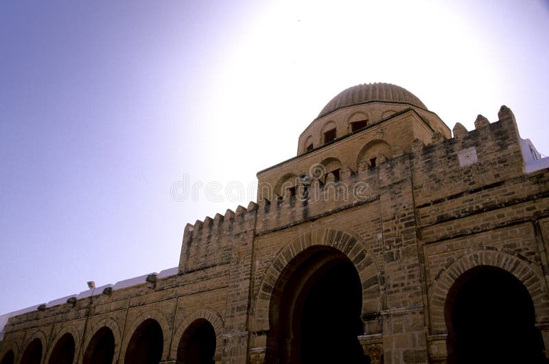 Islamic Fortress- Tunisia stock photo. Image of column - 10963348