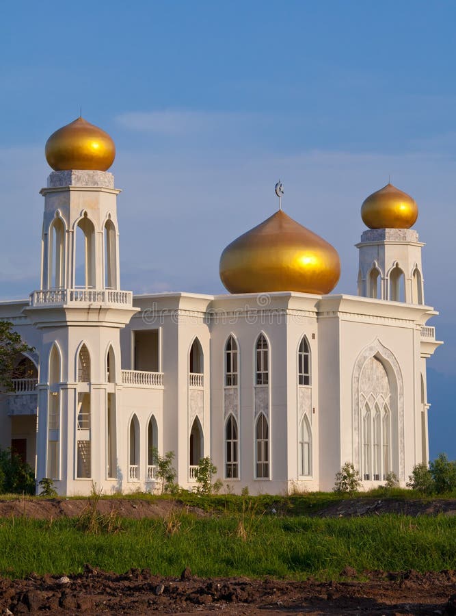 Islamic mosque stock photo. Image of landscape, islam - 21938312