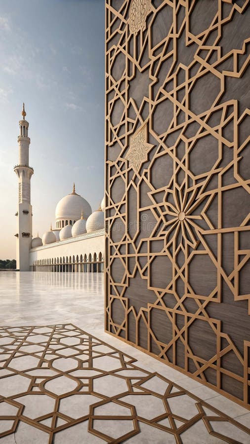 Islamic Mosque Wall Stock Illustrations – 17,916 Islamic Mosque Wall ...