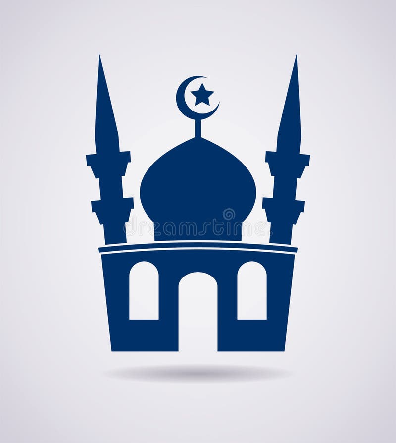Mosque Icon. Muslim Traditional Architecture House Building Islam ...