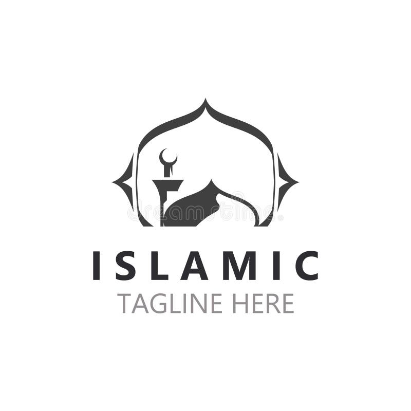 Islamic Mosque Logo Design, Template Islamic, Islamic Day Ramadan ...