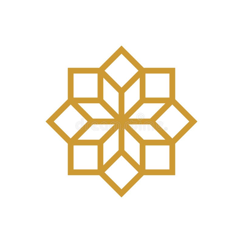 Islamic Ornament - Vector Flat Design Illustration Stock Vector ...