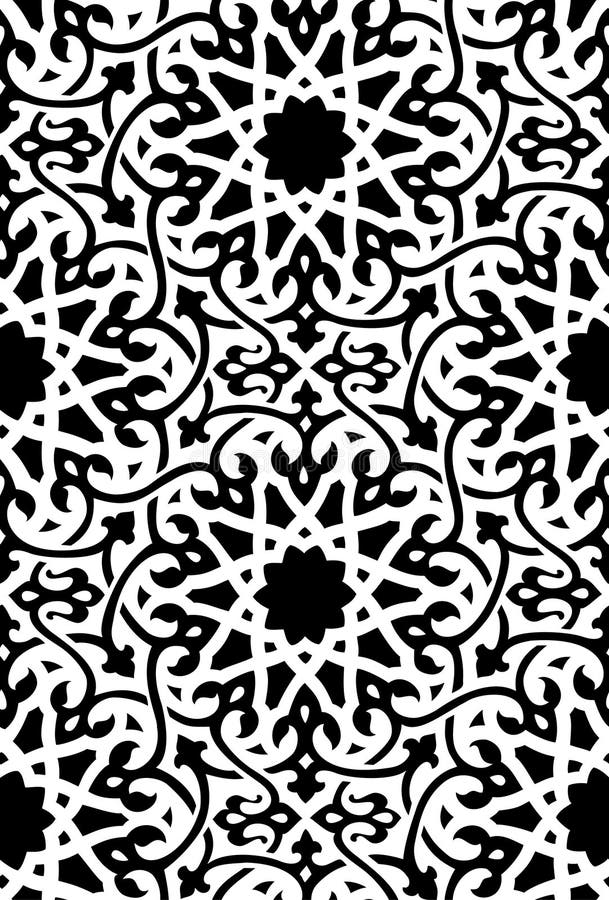 Arabic Islamic Vector Pattern Stock Vector - Illustration of islamic ...