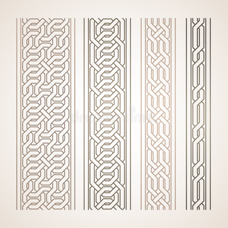 Interlace Islamic Pattern Stock Illustrations – 87 Interlace Islamic ...