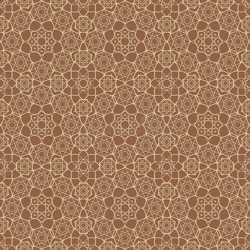 Islamic floral pattern stock vector. Illustration of baroque - 53411896