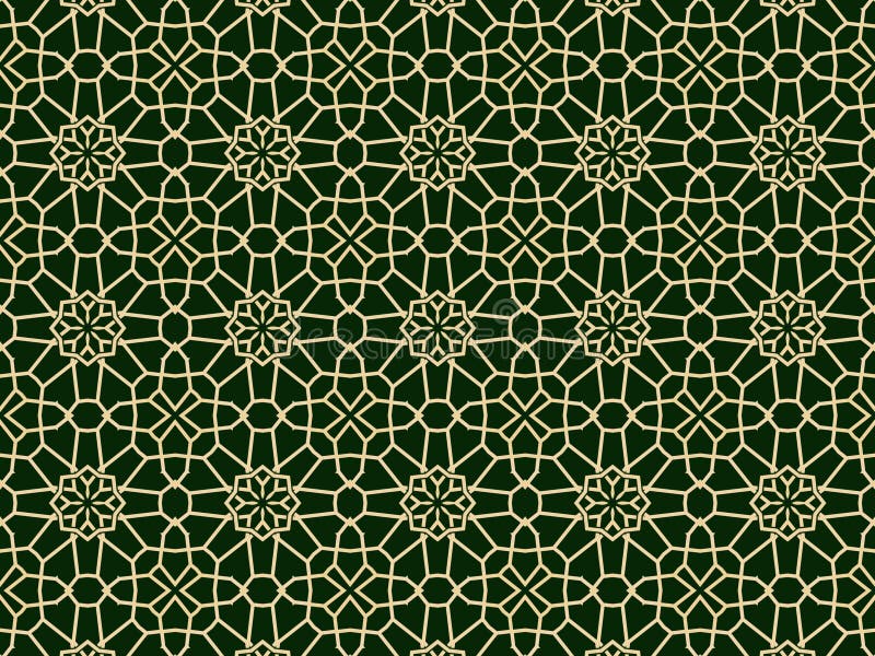 Islamic Pattern. Geometric Background Stock Illustration - Illustration ...