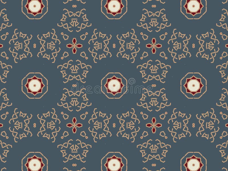 Islamic Pattern Illustration Stock Illustration - Illustration of ...