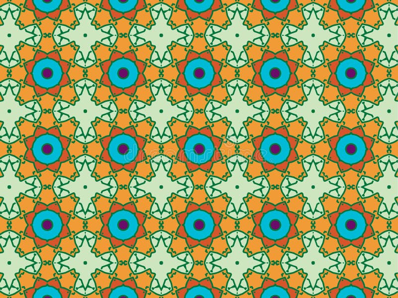 Islamic Pattern Illustration Stock Illustration - Illustration of ...