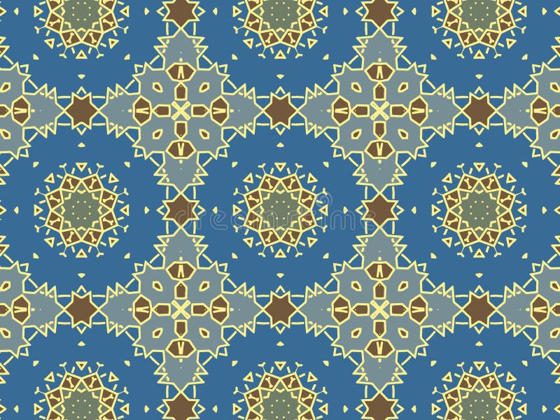 Islamic Pattern Illustration Stock Illustration - Illustration of ...