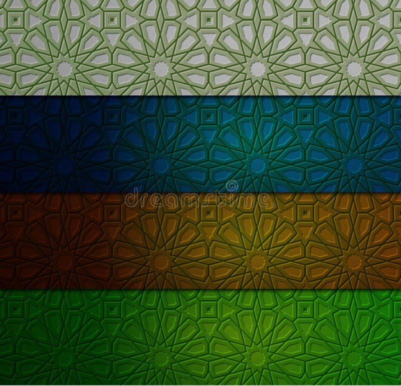 Islamic Pattern Premium Vectors Stock Vector - Illustration of religion ...