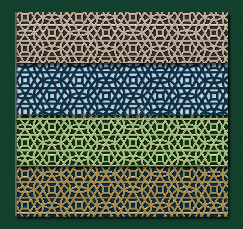 Islamic Pattern Premium Vectors Stock Vector - Illustration of background, vector: 251090423