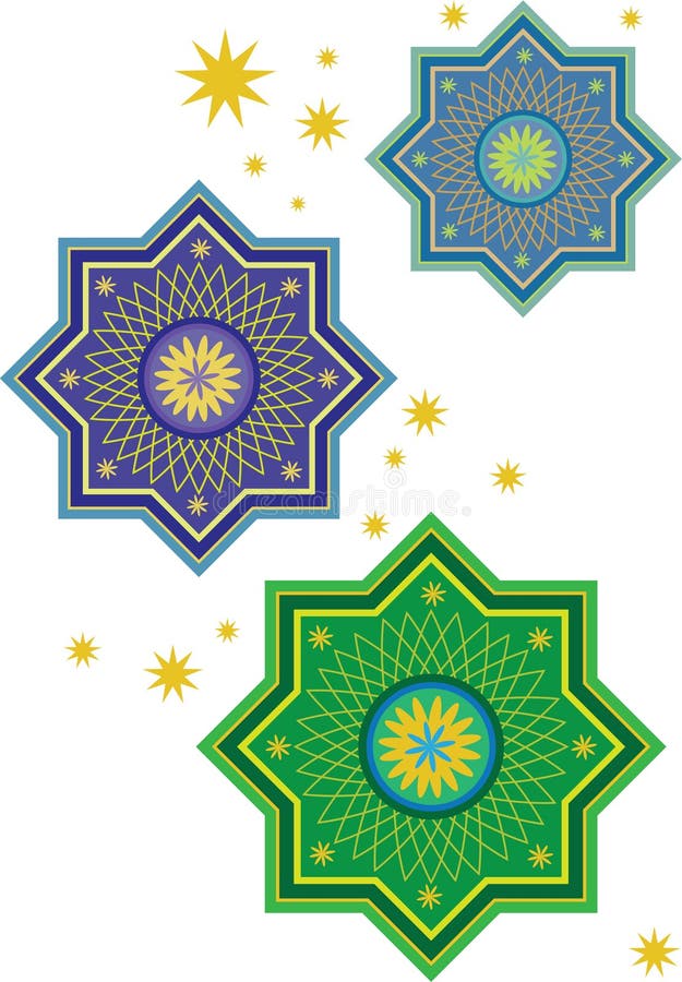 Islamic pattern stock vector. Illustration of classic - 42611811