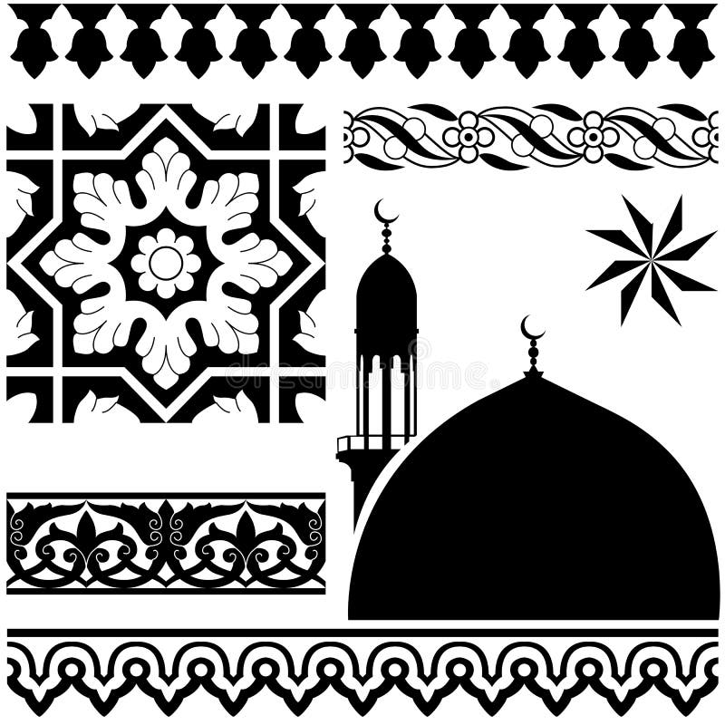 Islamic pattern stock vector. Illustration of intricate - 31444904