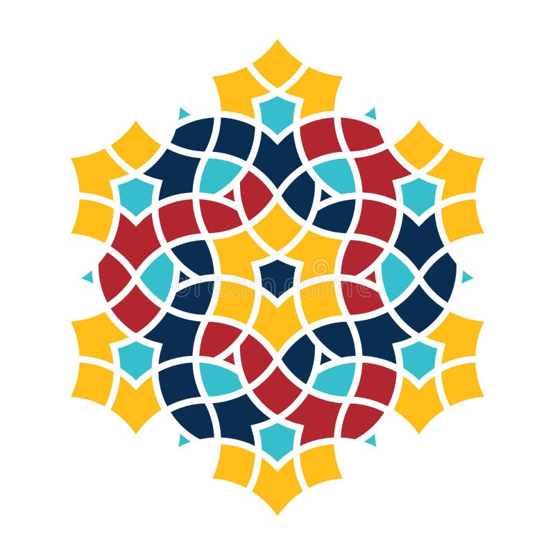 Islamic Seamless Vector Mandala Stock Vector - Illustration of arab ...