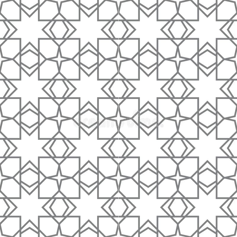 Islamic Pattern Vector Illustration Stock Vector - Illustration of ...