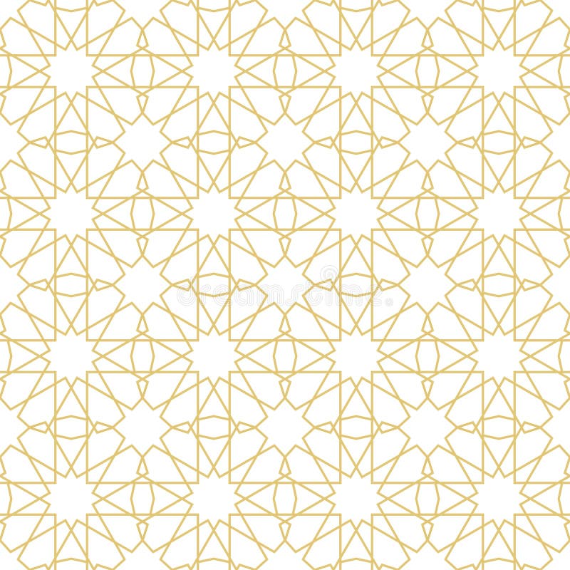 Islamic Pattern Vector Illustration Stock Vector - Illustration of ...