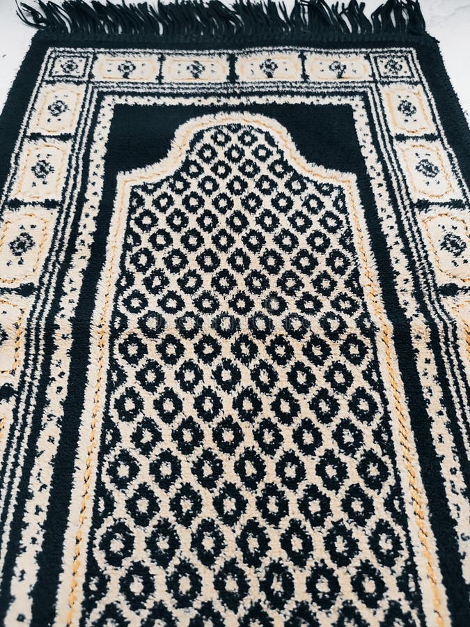 Islamic Patterns on Prayer Mats, Muslim Prayer Tools Stock Image ...