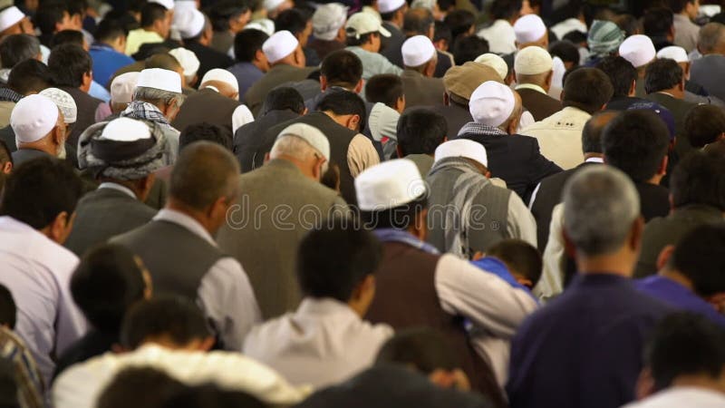 Islamic people praying stock video. Video of sacred - 119607959