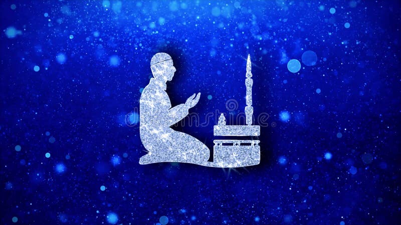 Prayer Religion Color Icon Animation Stock Footage - Video of atheism ...