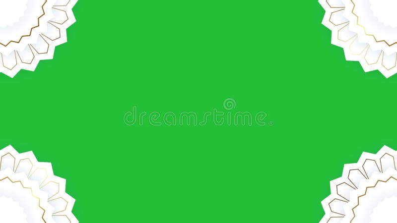 Islamic and Ramadan Pattern Animation on the Side,4K Video Element on ...