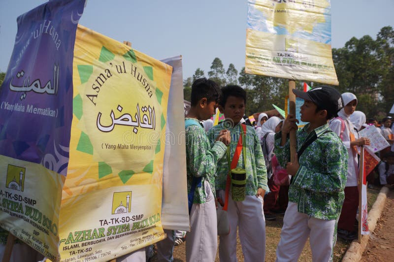 Islamic religious holiday editorial photo. Image of solo - 63726061