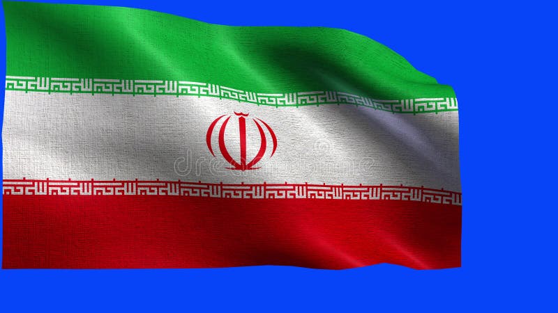 Iran flag waving animation stock footage. Video of independence - 260155820