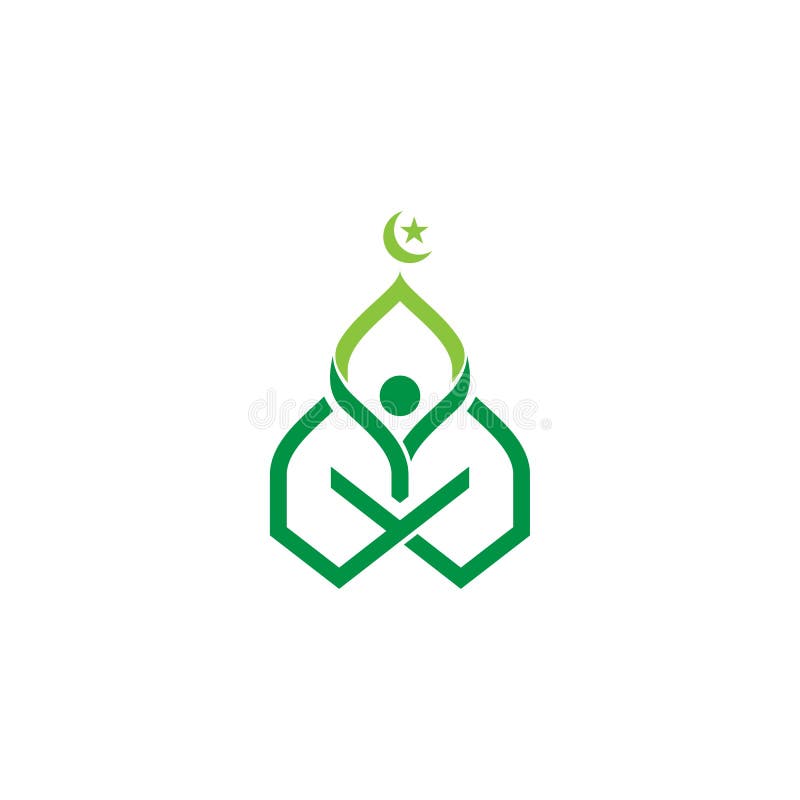 Islamic School Vector Icon Design Stock Vector - Illustration of ...