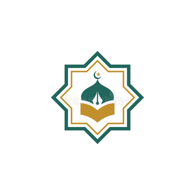 Islamic School Vector Icon Design Stock Vector - Illustration of faith ...
