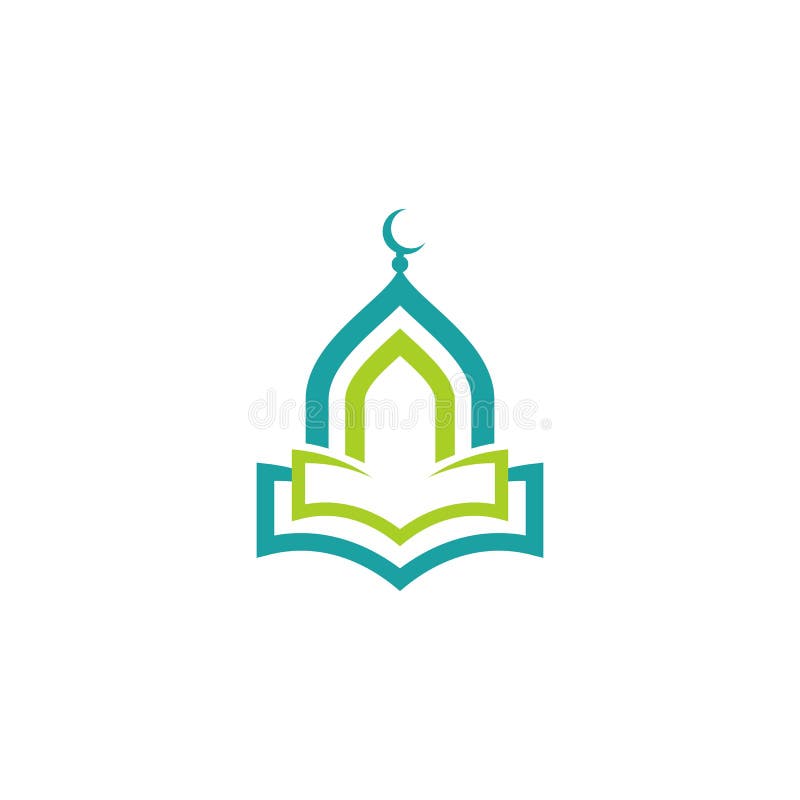 Islamic School Vector Icon Design Stock Vector - Illustration of ...
