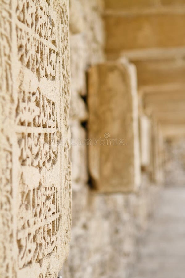 Arabic scripture on stone stock photo. Image of religion - 11240476