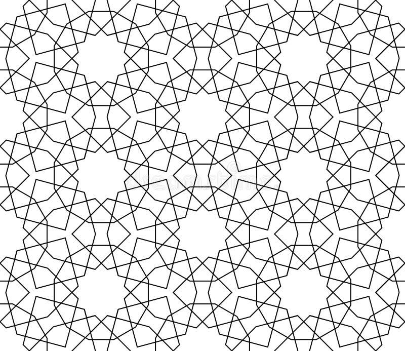 Islamic Line Pattern Stock Illustrations – 24,517 Islamic Line Pattern ...